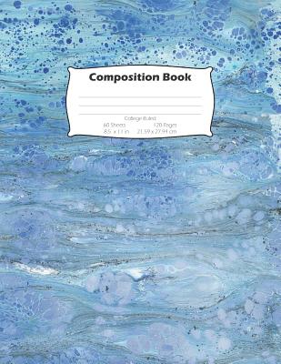 Composition Notebook: College Ruled Composition Marble Notebook, 120 ...