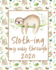 Sloth-ing my way through 2020: 12 month, 52 week planner, featuring a ...