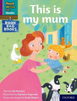 Read Write Inc. Phonics: Purple Set 2 Book Bag Book 9 This is my mum by ...